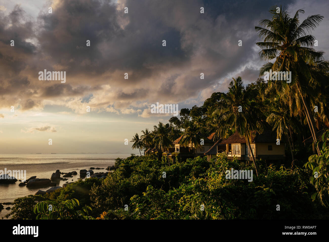 Das Banyan Tree Bintan, Insel Bintan, Riau Inseln, Indonesien ...