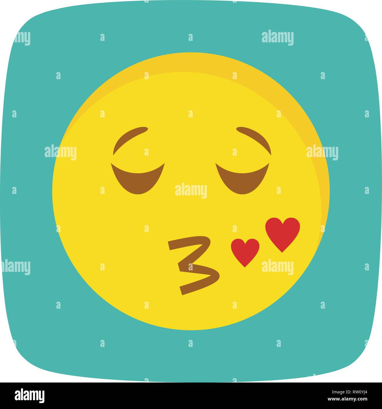 Emoji Vektor Icon Zeichen Symbol Vektor Illustration für private und ...