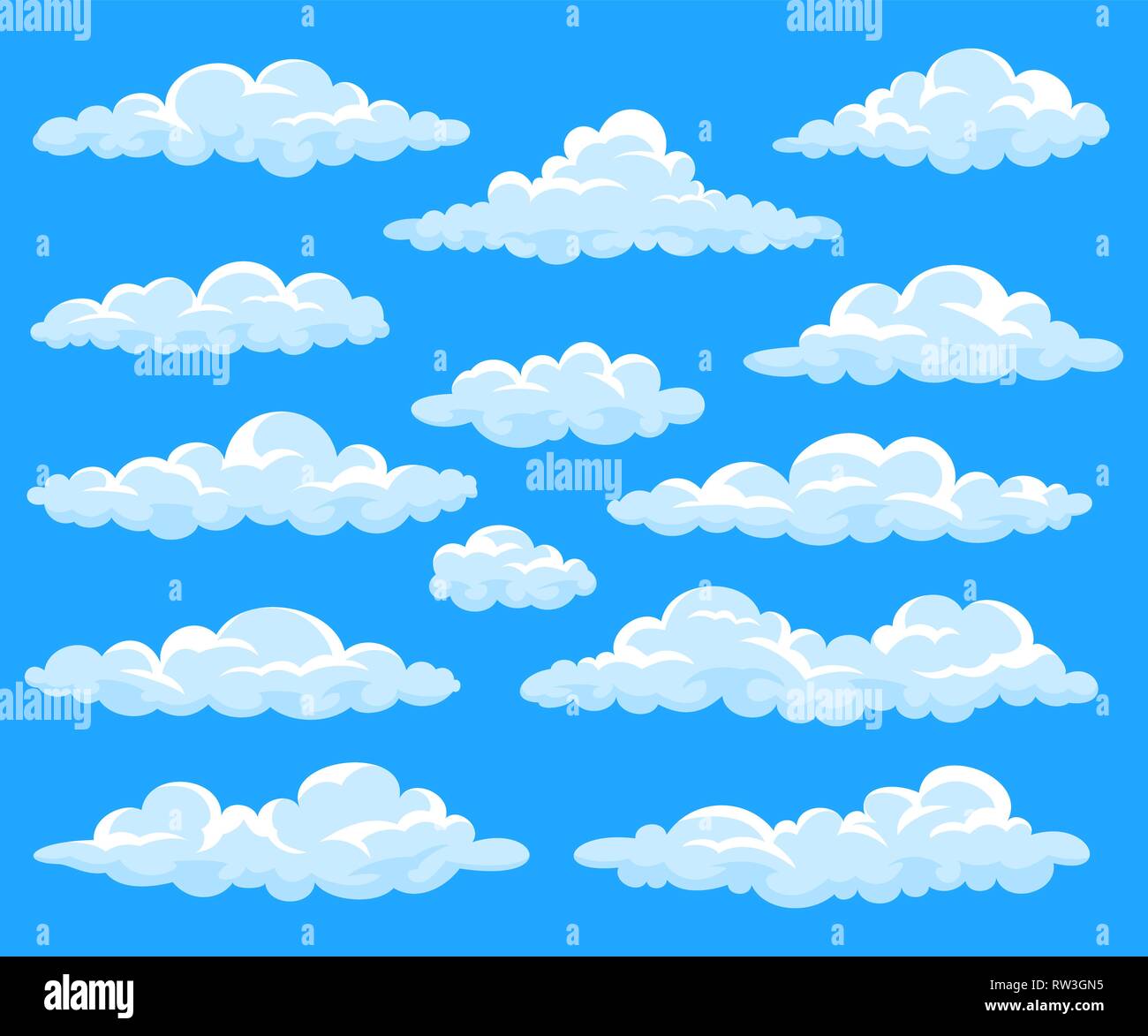 Wolke cartoon Stock-Vektorgrafiken kaufen - Alamy