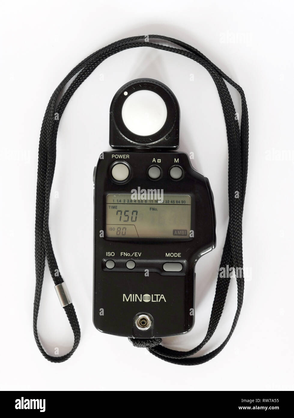 01. März 2019, Sachsen, Leipzig: Der Flash Exposure Meter 'Minolta Auto ...