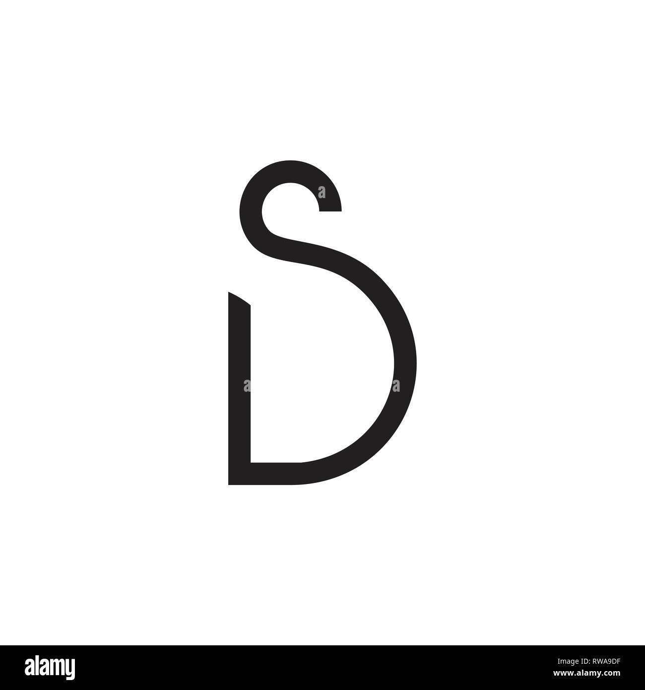 Sd logo vektorvektoren Stock-Vektorgrafiken kaufen - Alamy