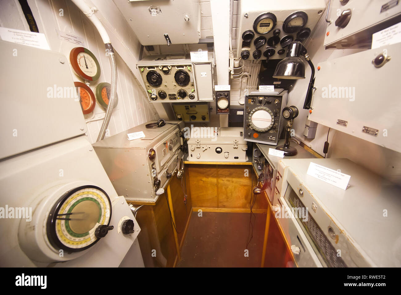 Deutschen Weltkrieg 2 u-Boot Type VIIC/41 - sonar Fahrgastraum - ultra ...