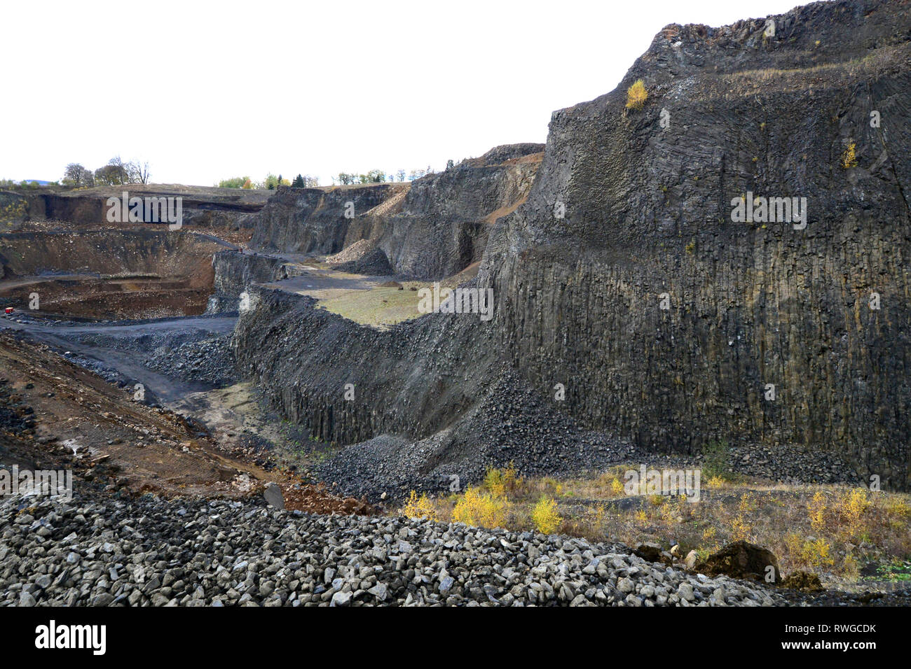 Basalt mining -Fotos und -Bildmaterial in hoher Auflösung – Alamy