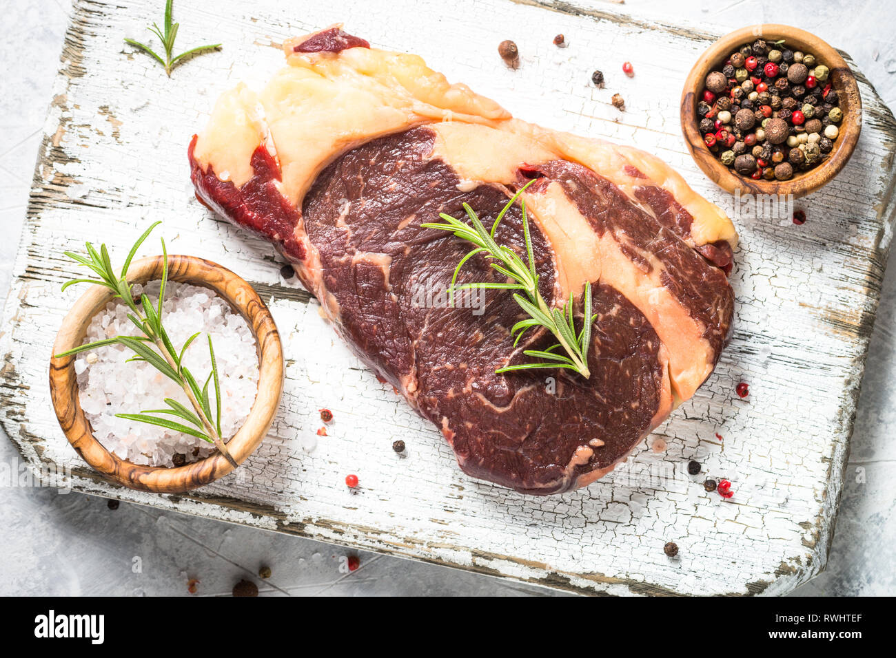 Ribeye fleisch -Fotos und -Bildmaterial in hoher Auflösung – Alamy