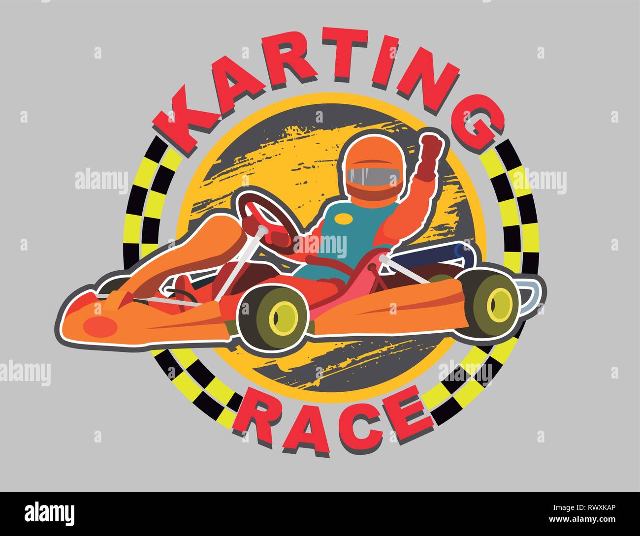 Racing track icon icon cartoon -Fotos und -Bildmaterial in hoher Auflösung – Alamy
