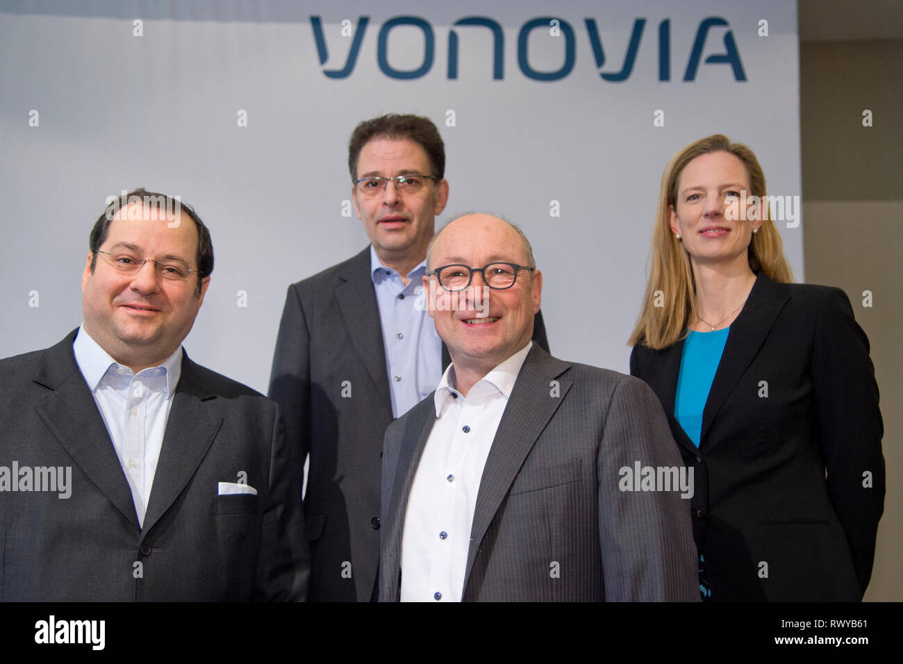 Düsseldorf, Deutschland. 07 Mär, 2019. Die Verwaltung der Vonovia SE ...