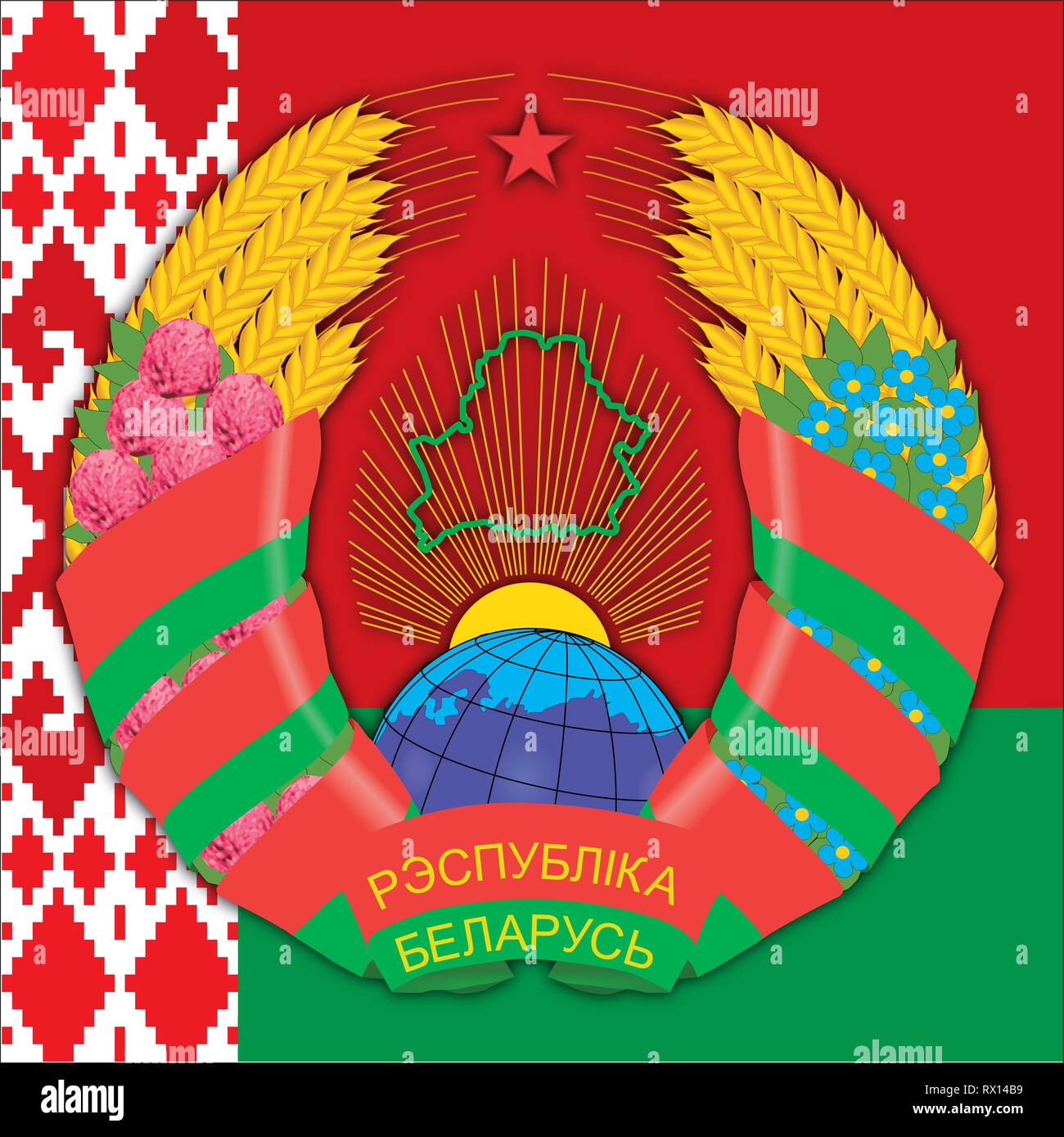 Belarussische regierung Stock-Vektorgrafiken kaufen - Alamy