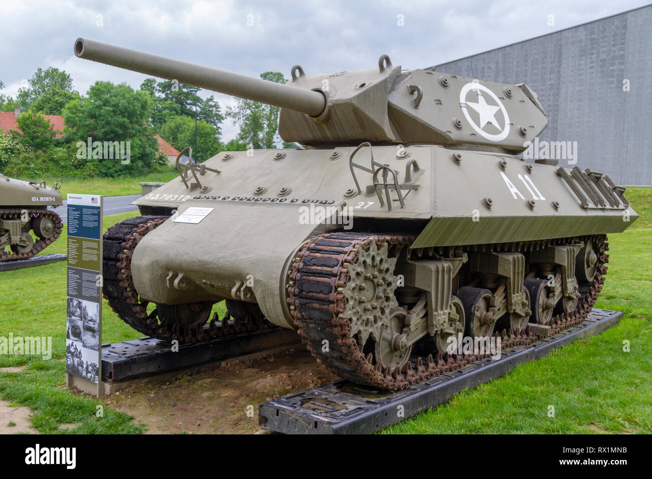 Die M10 Wolverine Tank Destroyer auf Anzeige außerhalb der Overlord ...