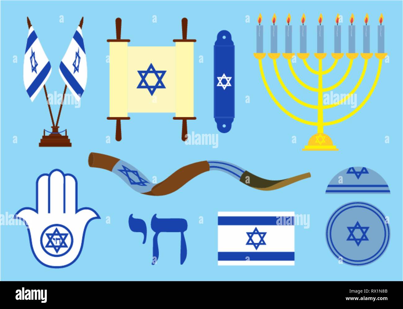 Religion symbols flag Stock-Vektorgrafiken kaufen - Alamy