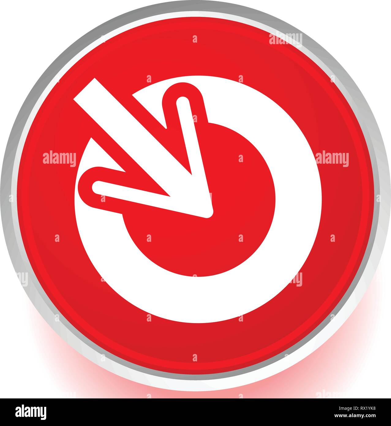 Position, Genauigkeit, Ausrichtung Konzept Symbol, Cursor Punkte in ...