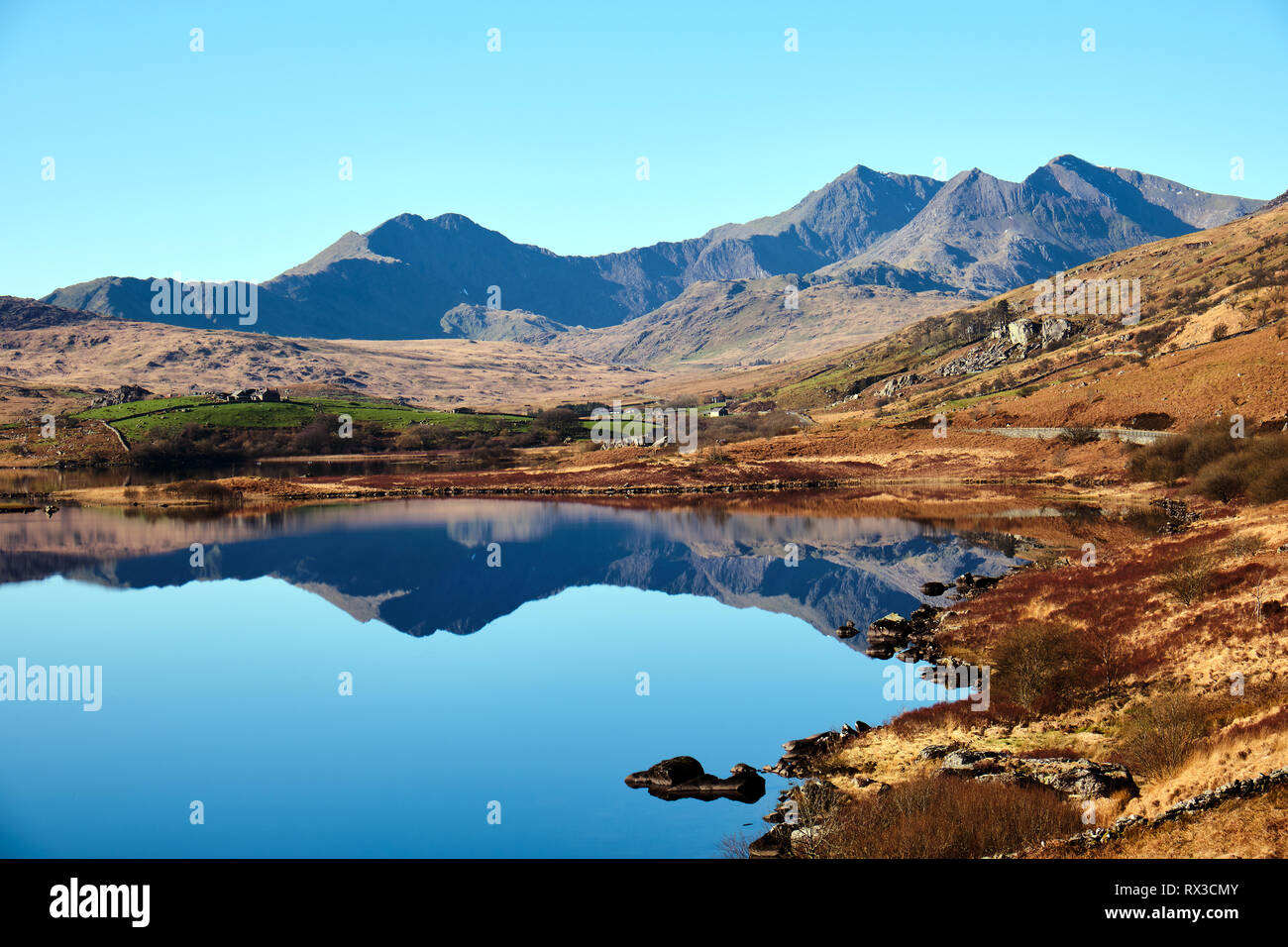 Mount Snowdon Wales Stockfotos und -bilder Kaufen - Alamy
