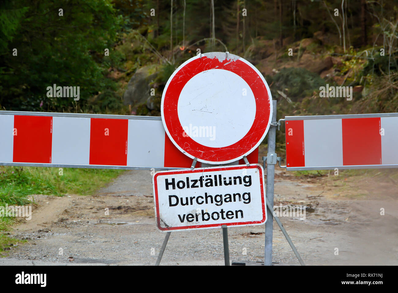 Passage verboten -Fotos und -Bildmaterial in hoher Auflösung – Alamy