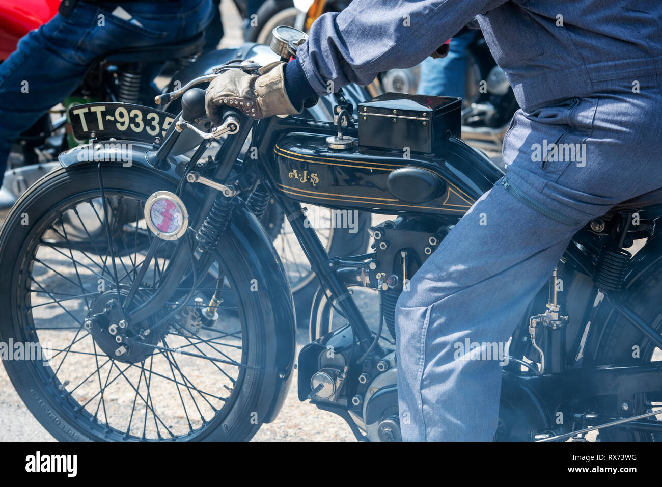 Alten biker -Fotos und -Bildmaterial in hoher Auflösung – Alamy