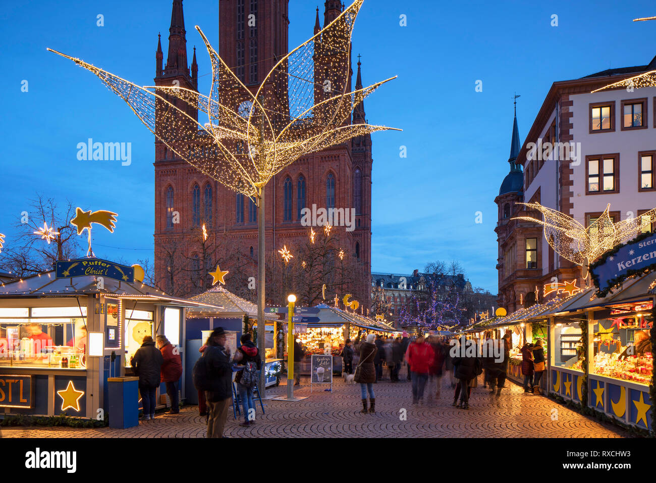 Marktkirche wiesbaden -Fotos und -Bildmaterial in hoher Auflösung – Alamy