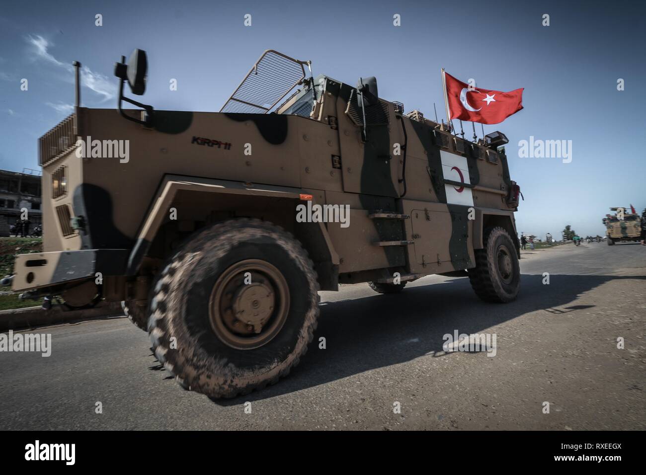 Turkish army flag -Fotos und -Bildmaterial in hoher Auflösung – Alamy