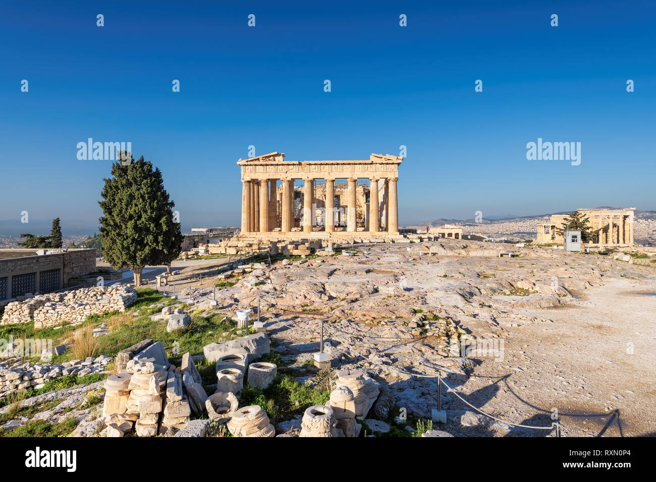 Abend In Plaka Athen Stockfotos und -bilder Kaufen - Alamy