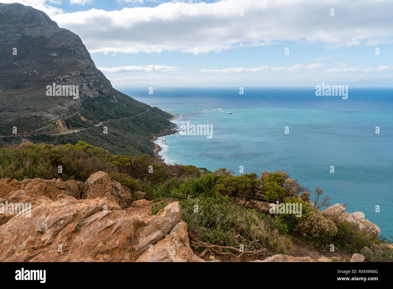 Die bucht und der strand in gordons bay -Fotos und -Bildmaterial in ...