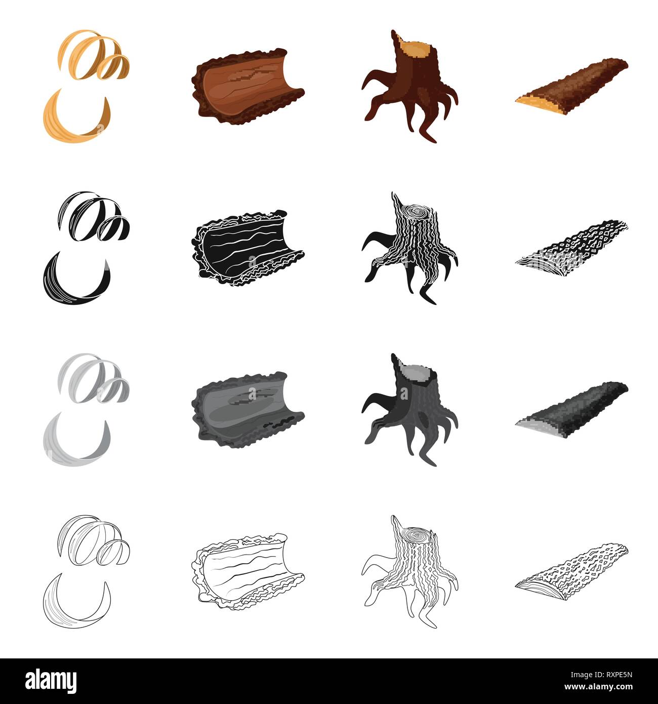 Holz, Rinde, stumpf, Sägemehl, Stück, Deck, Abfall, Schnitt, Bauholz ...