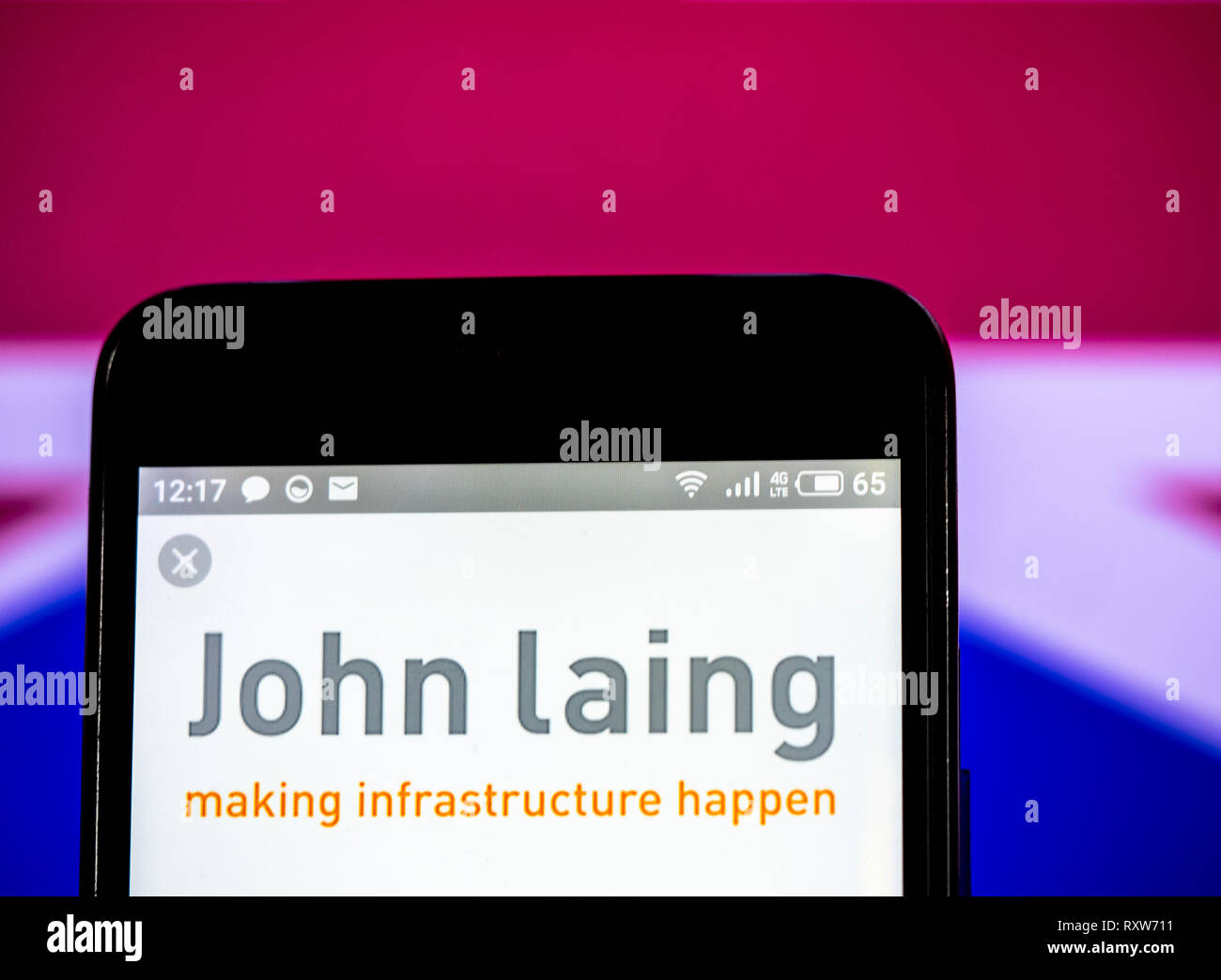 John Laing Logo Stockfotos und -bilder Kaufen - Alamy