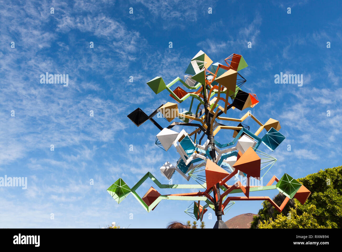 Wind Sculpture Cesar Manrique Lanzarote Stockfotos und -bilder Kaufen ...