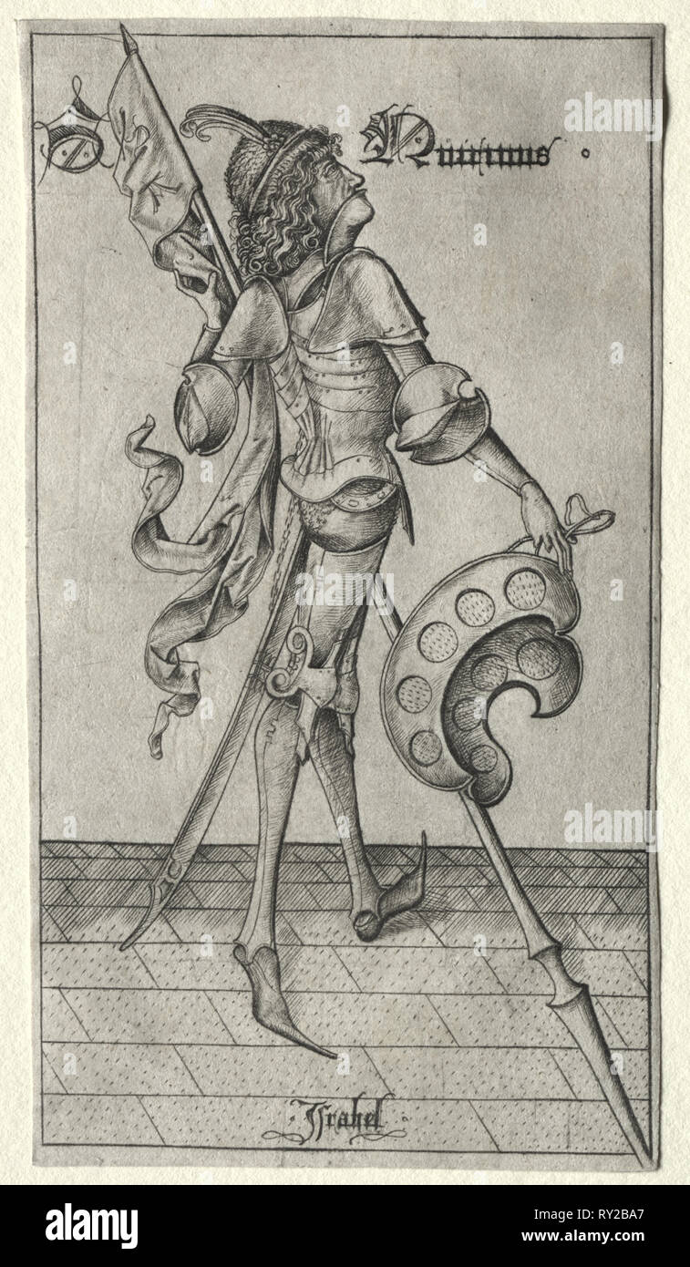 St. Quirinus. Israhel van Meckenem (Deutsch, C. 1440-1503). Gravur ...