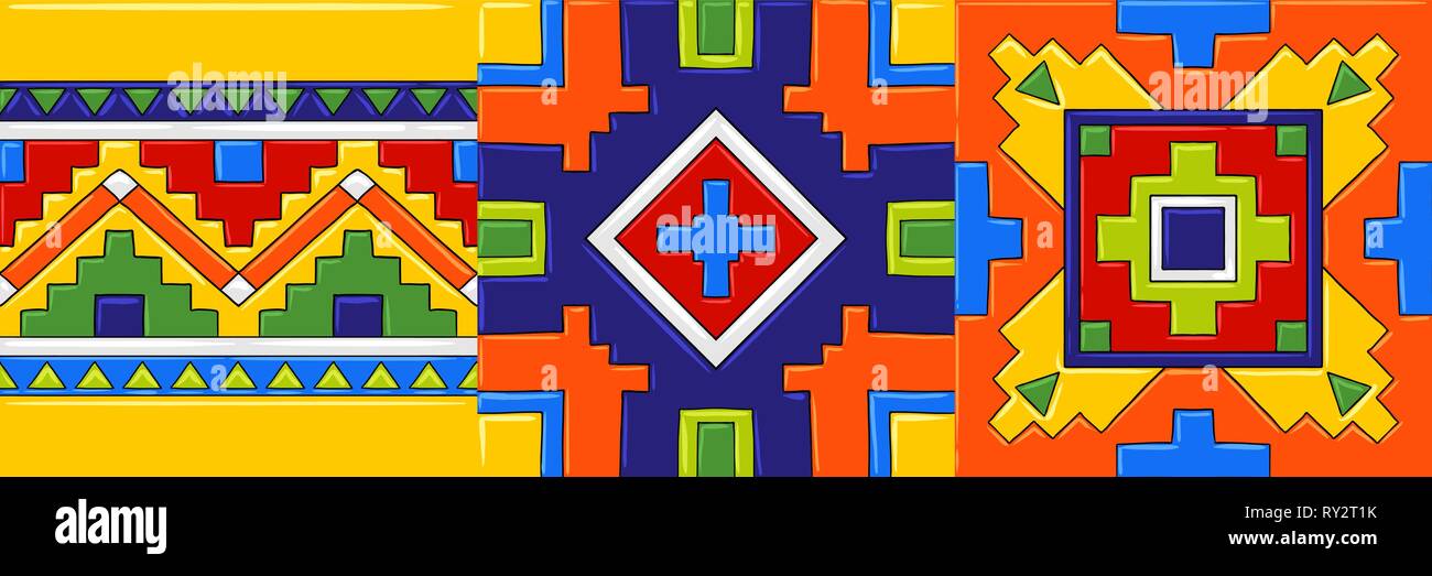 Talavera keramikkeramik Stock-Vektorgrafiken kaufen - Alamy