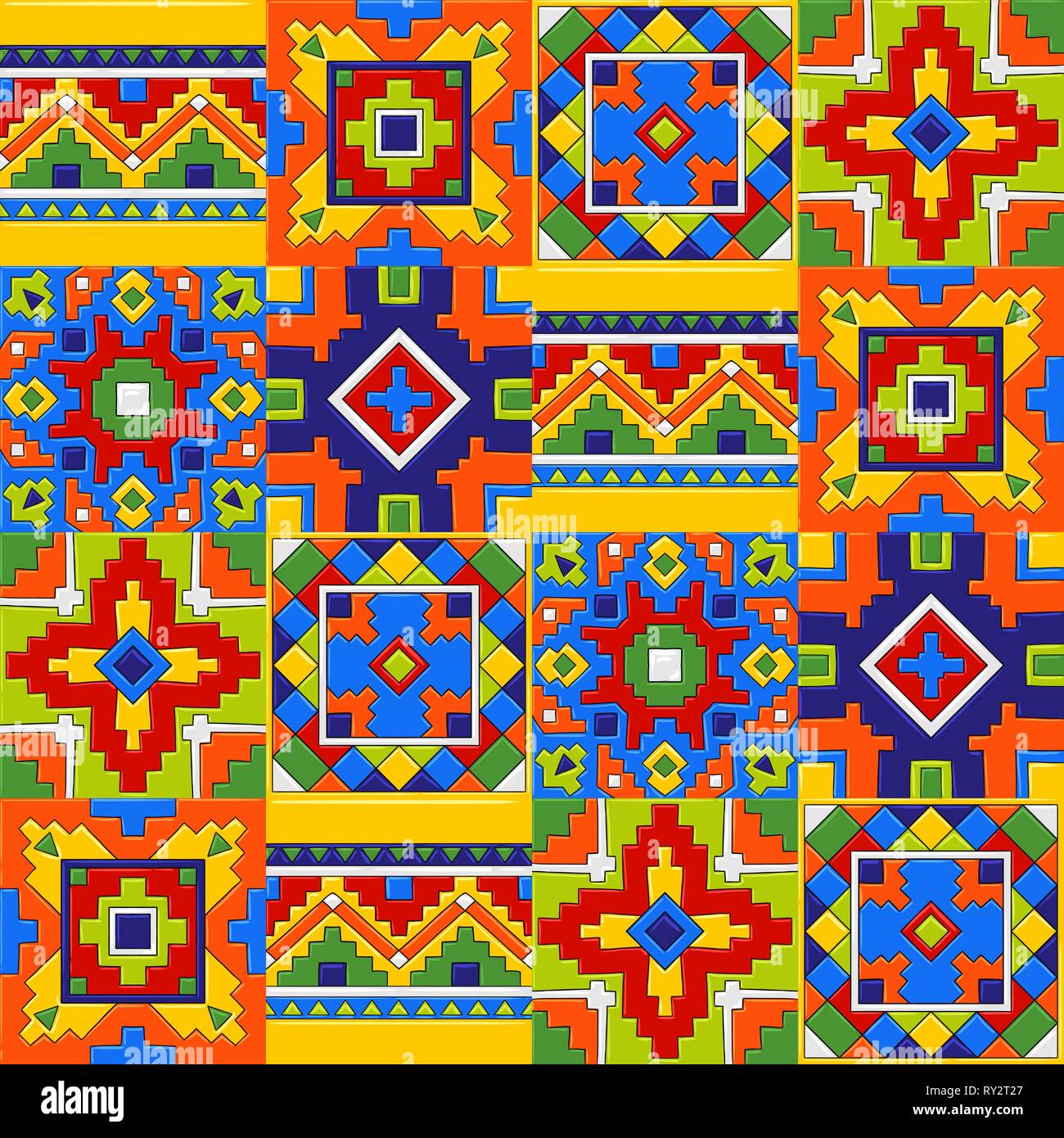 Talavera keramikkeramik Stock-Vektorgrafiken kaufen - Alamy