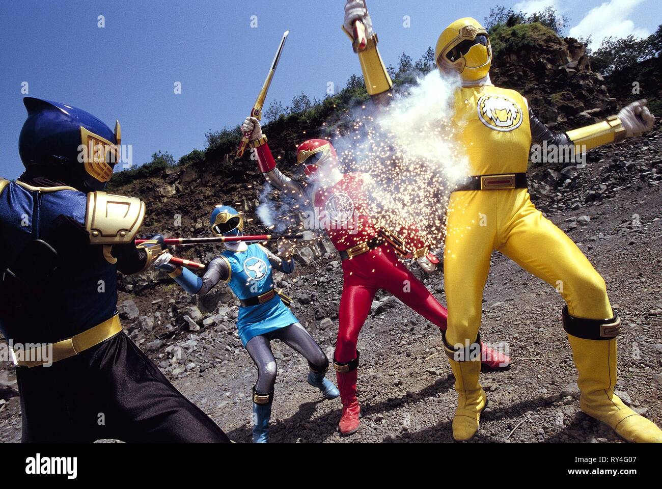Power Ranger Stockfotos und -bilder Kaufen - Alamy