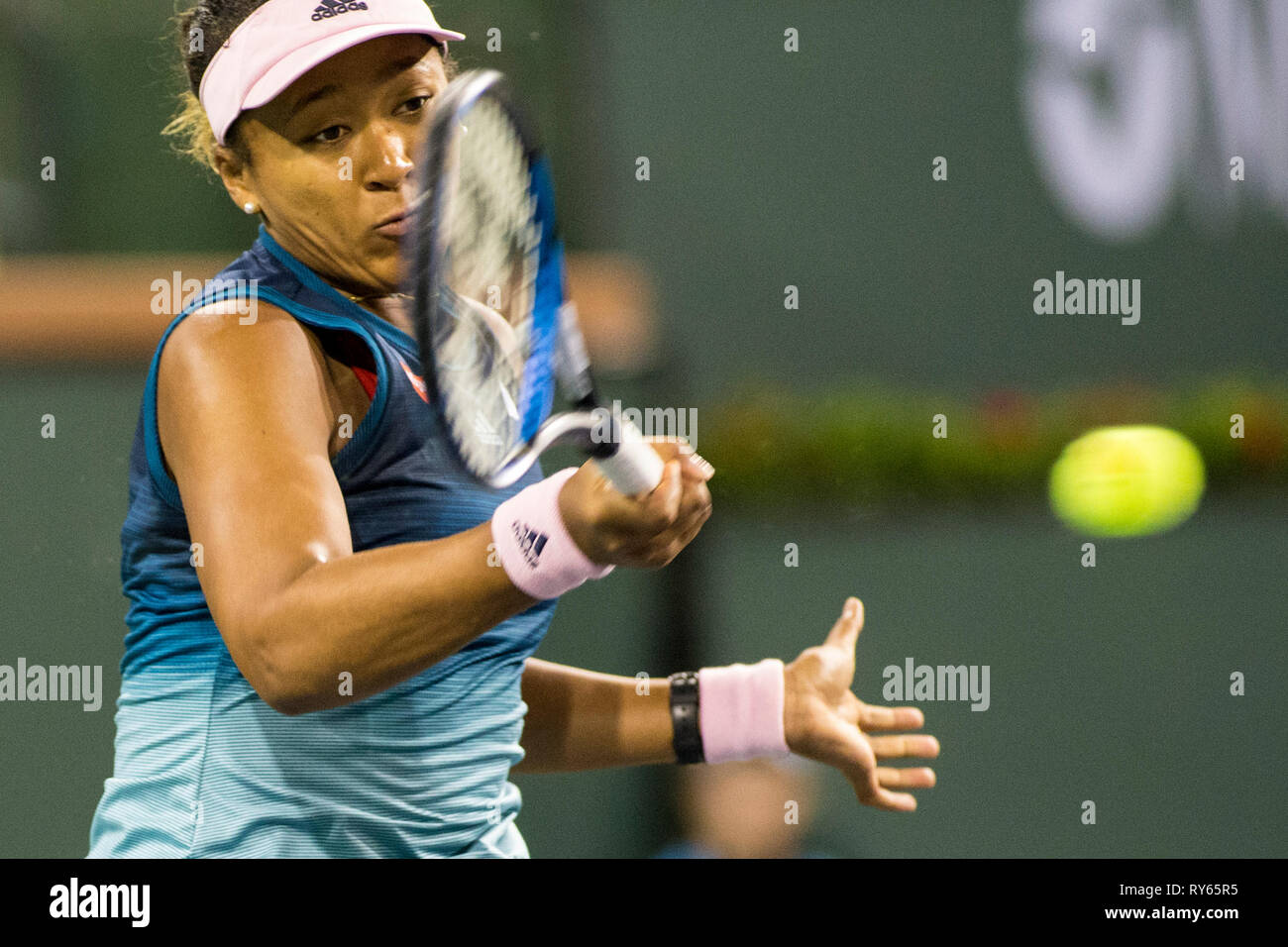 Indian Wells, Kalifornien, USA. 11 Mär, 2019. Naomi in Osaka (JPN ...