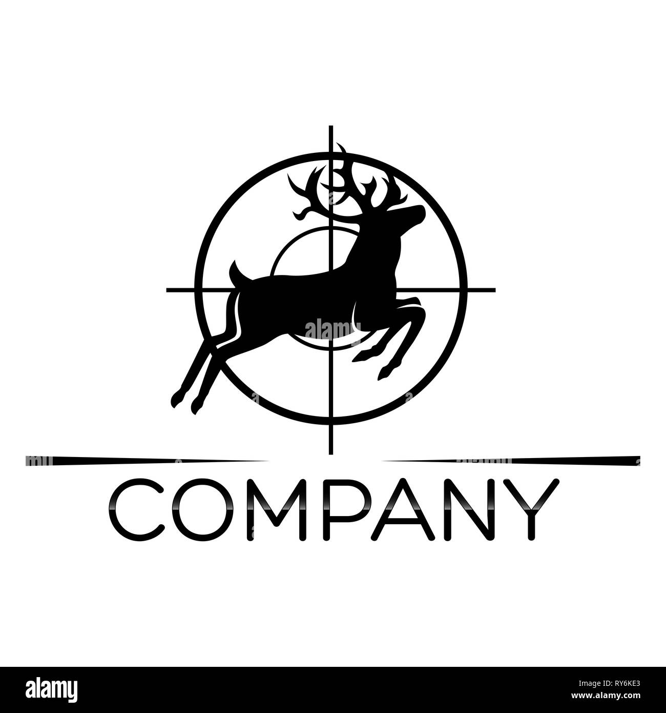 Jagd logo Ausgeschnittene Stockfotos und -bilder - Alamy