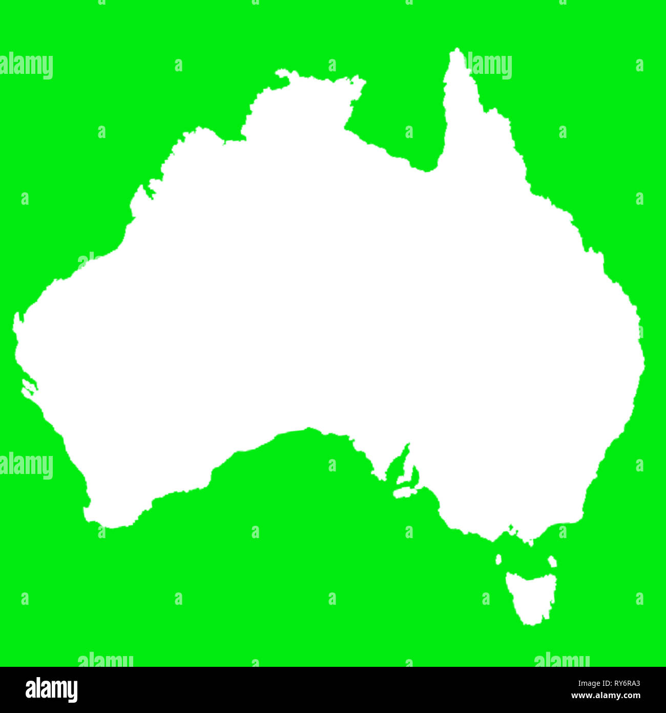 Australien karte umriss -Fotos und -Bildmaterial in hoher Auflösung – Alamy
