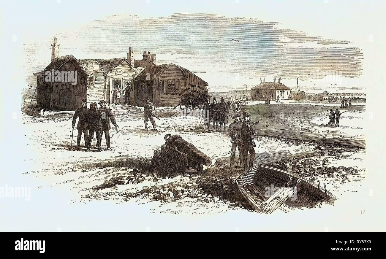 Die Katastrophe im Kanal: Der Chief Boatman Haus erste Batterie ...