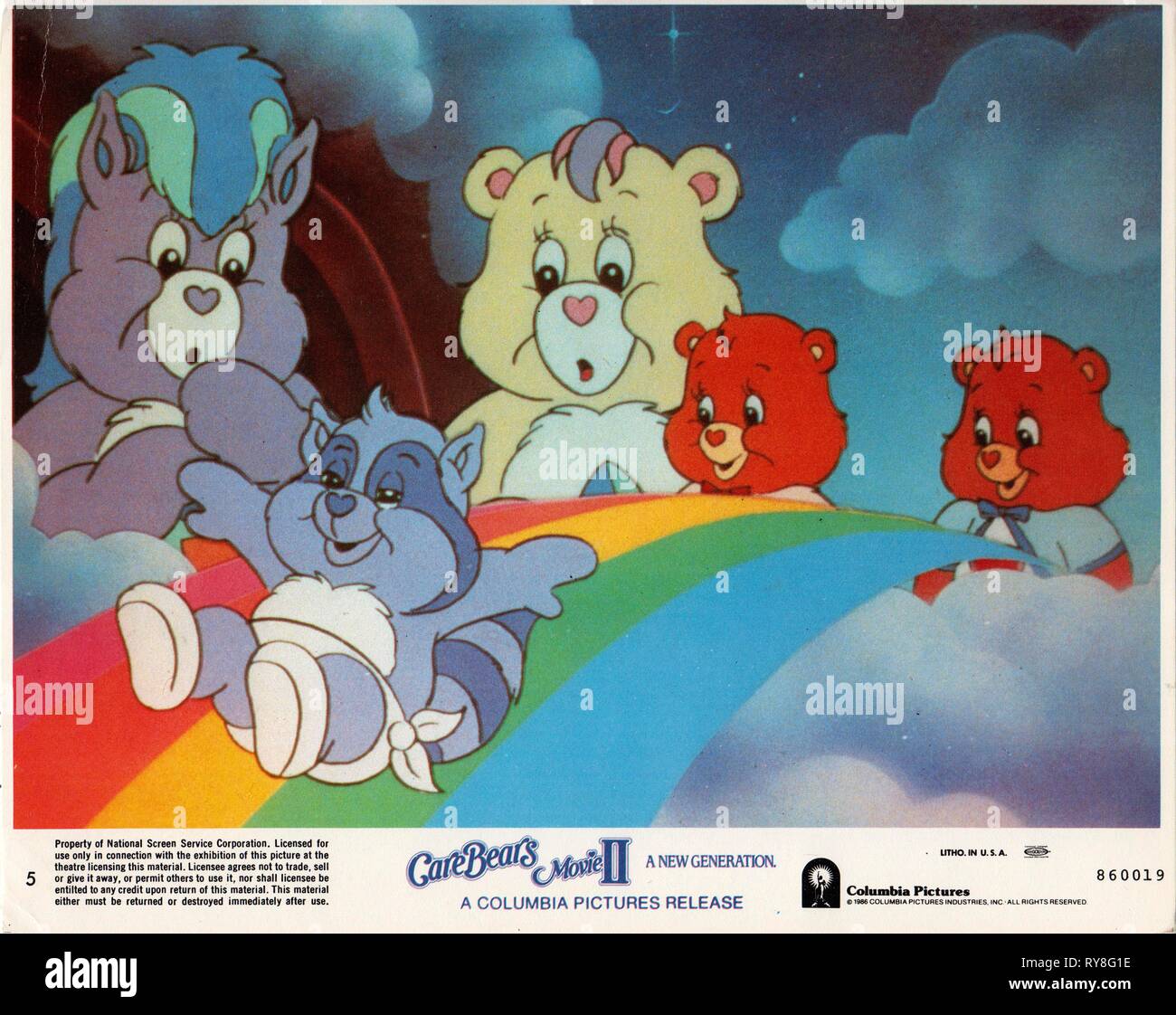 CARE BEARS FILM II: EINE NEUE GENERATION" (1986) DALE SCHOTT (DIR) MOVIESTORE COLLECTION LTD ...