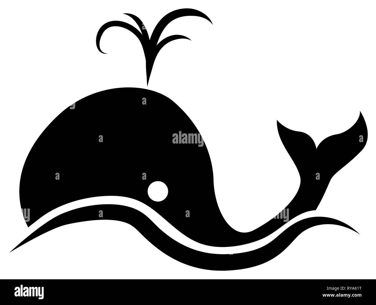 Wal Vektor Vektoren Stockfotos und -bilder Kaufen - Alamy