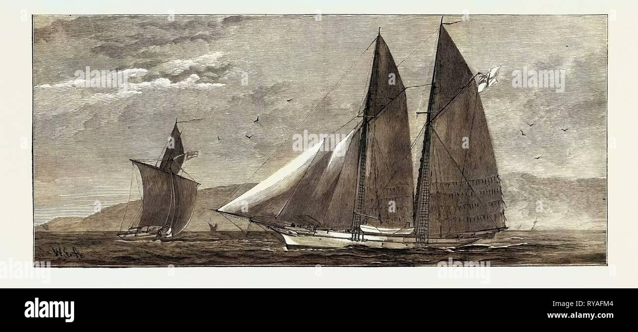 Der Ostafrikanischen Sklavenhandels, British Slave Cruising Yachten ...