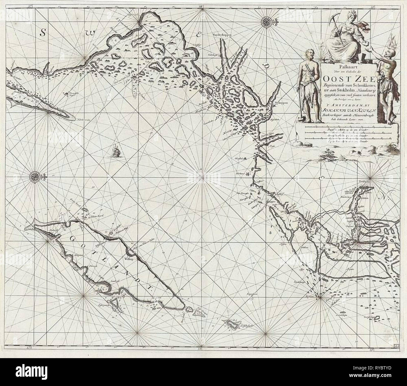 Ostsee Karte Stockfotos & Ostsee Karte Bilder - Alamy