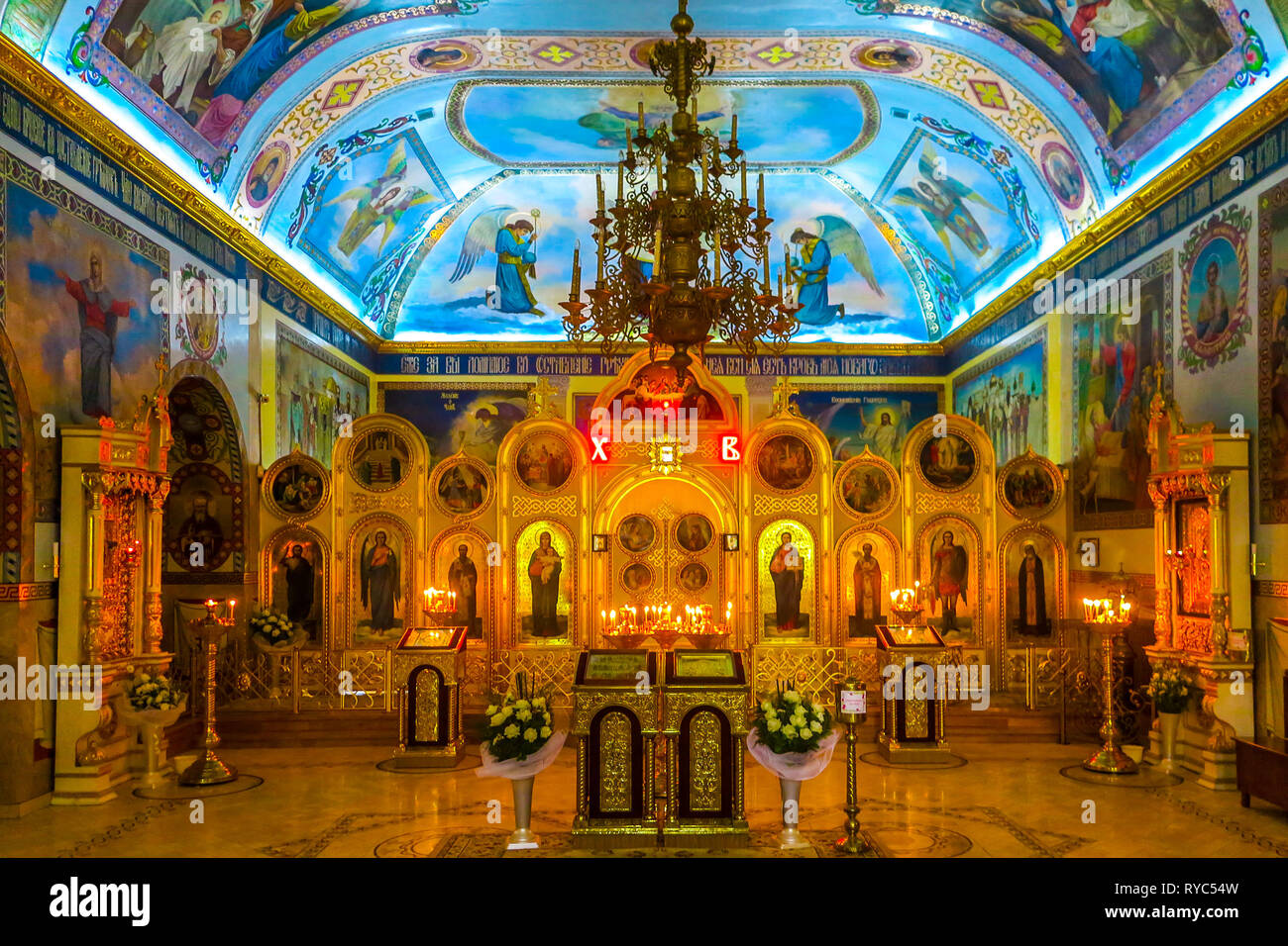 Odessa orthodoxe christliche Kirche gewidmet, die Ikone der Heiligen ...
