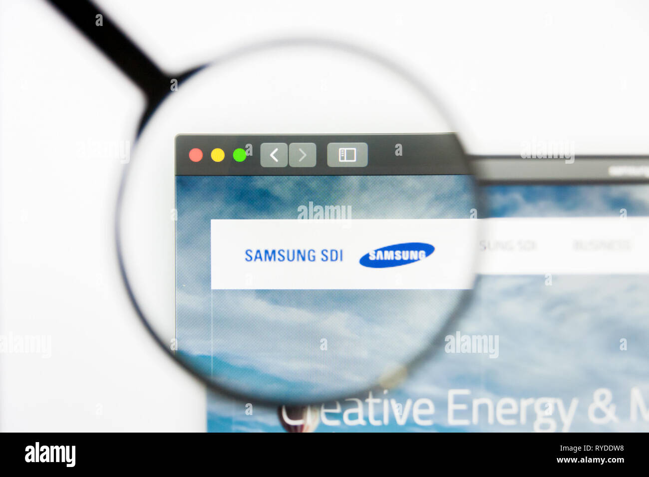 Samsung sdi logo -Fotos und -Bildmaterial in hoher Auflösung – Alamy