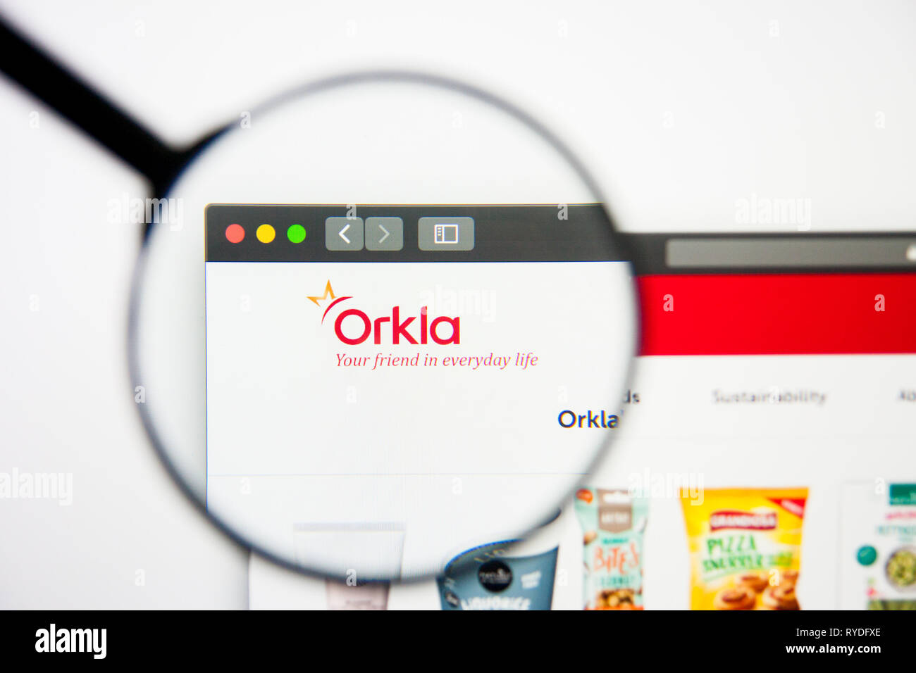 Orkla logo -Fotos und -Bildmaterial in hoher Auflösung – Alamy