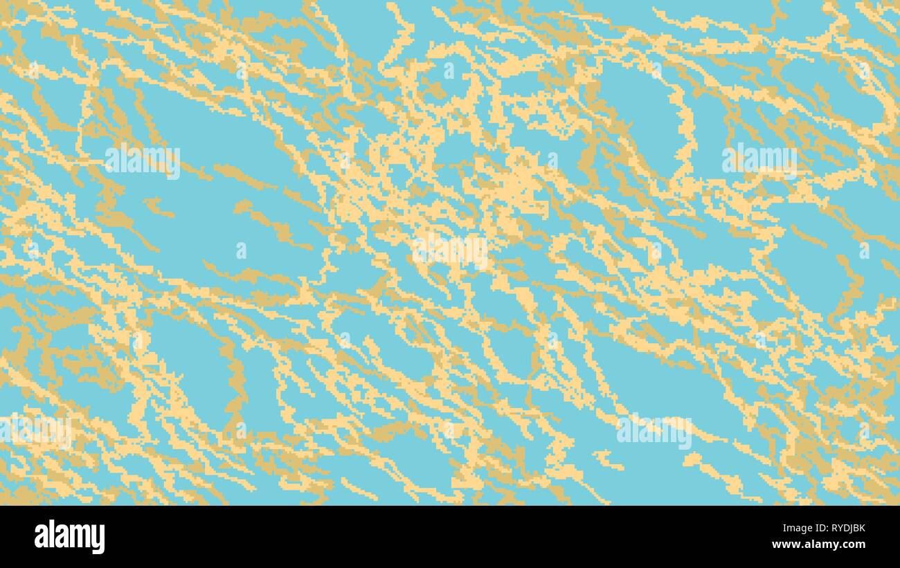 Die nahtlose Vektor Marmor Textur. Blau Marmor mit goldenen Adern ...