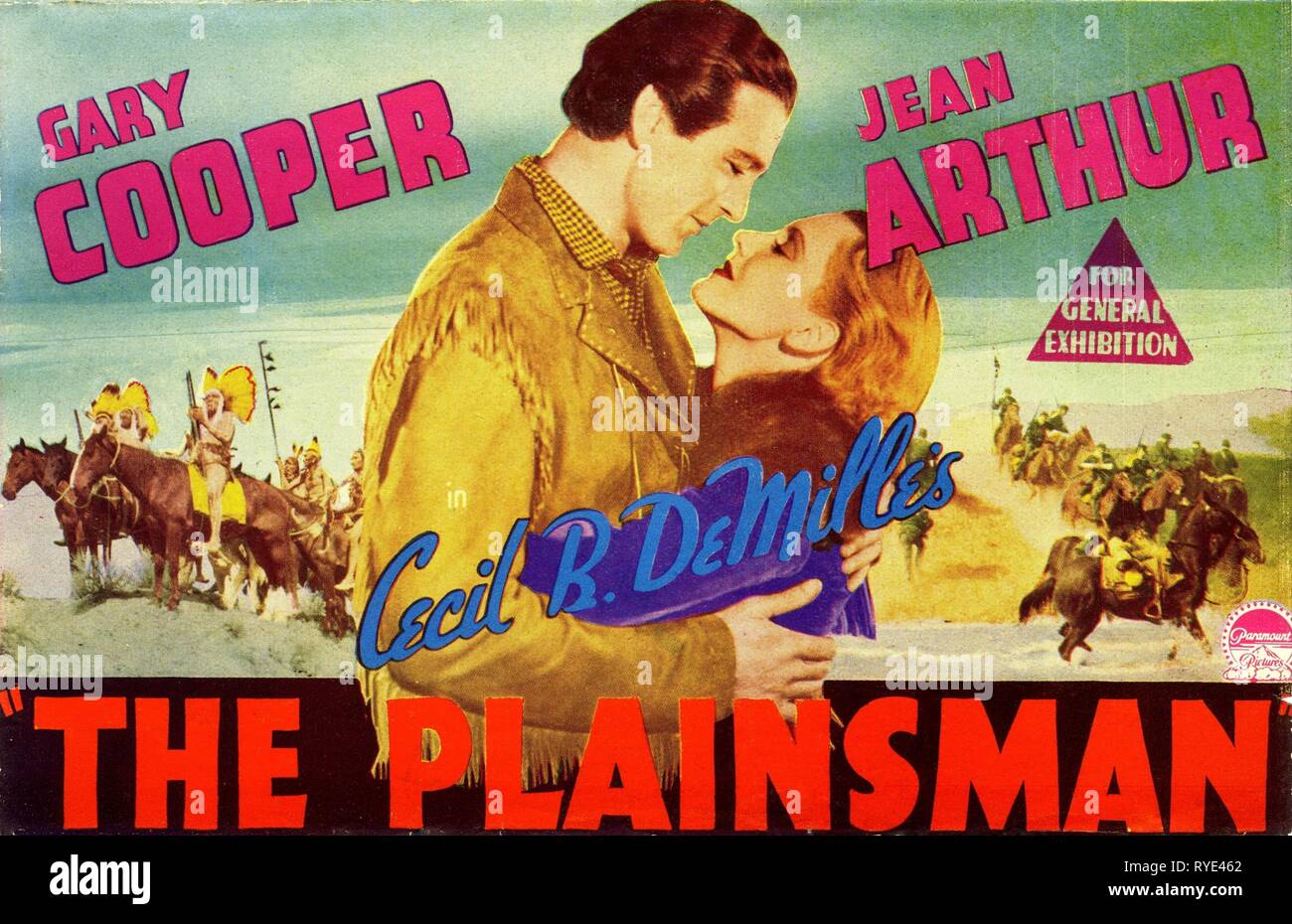 GARY COOPER als Wild Bill Hickok JEAN ARTHUR als Katastrophe Jane JAMES ...