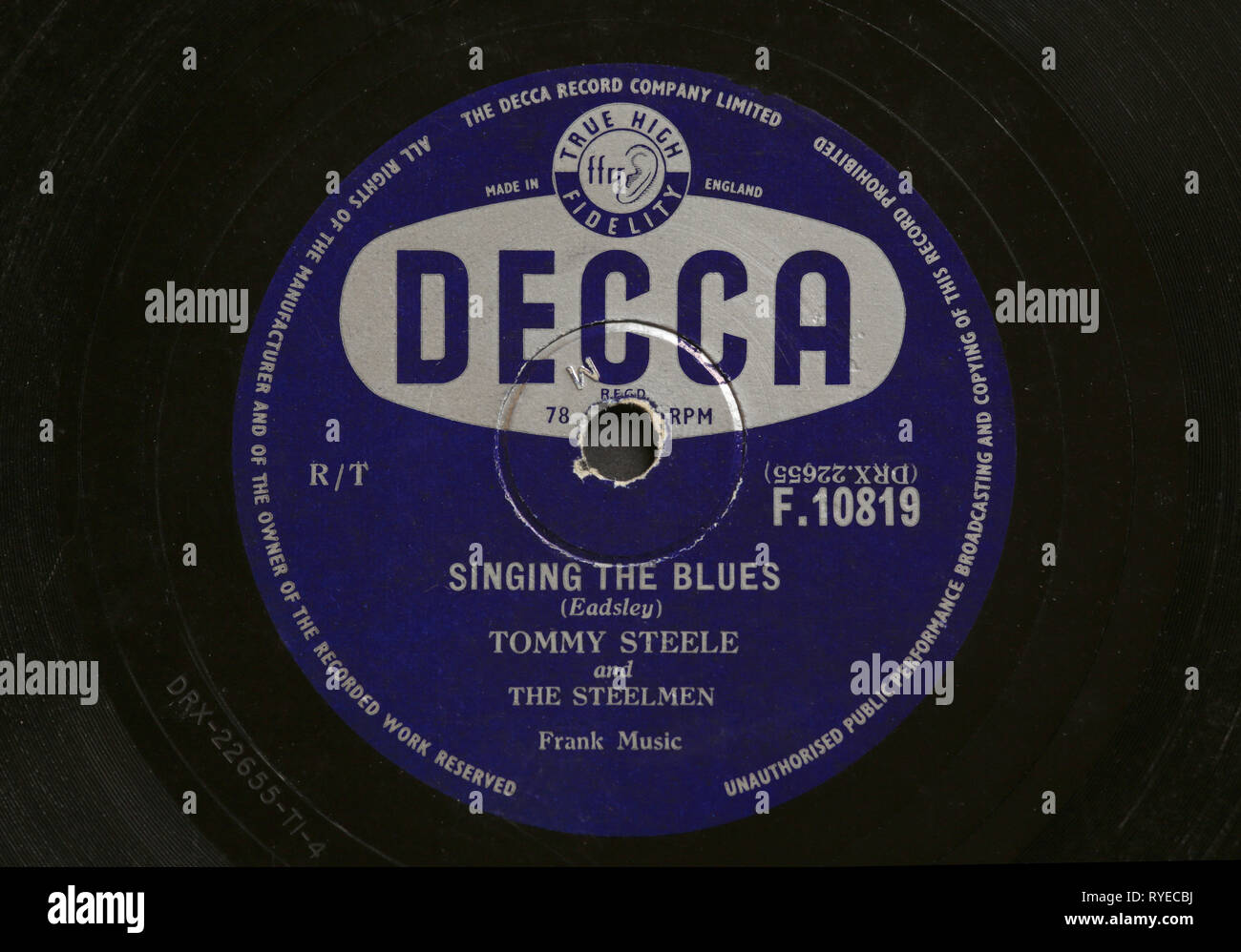 Decca records label -Fotos und -Bildmaterial in hoher Auflösung – Alamy