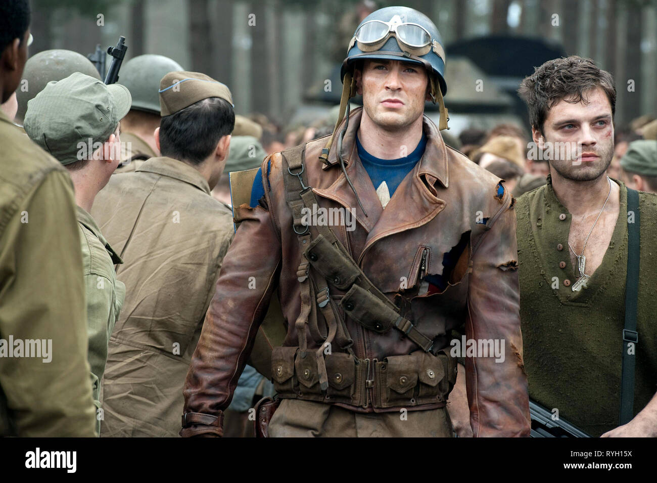 Sebastian Stan Captain America First Stockfotos und -bilder Kaufen - Alamy