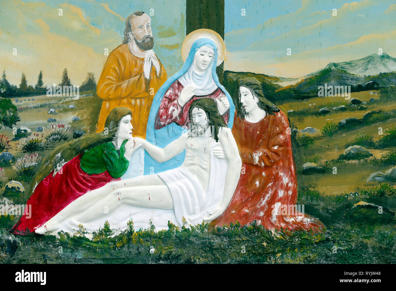 Jesus christus vom kreuz genommen -Fotos und -Bildmaterial in hoher Auflösung – Alamy