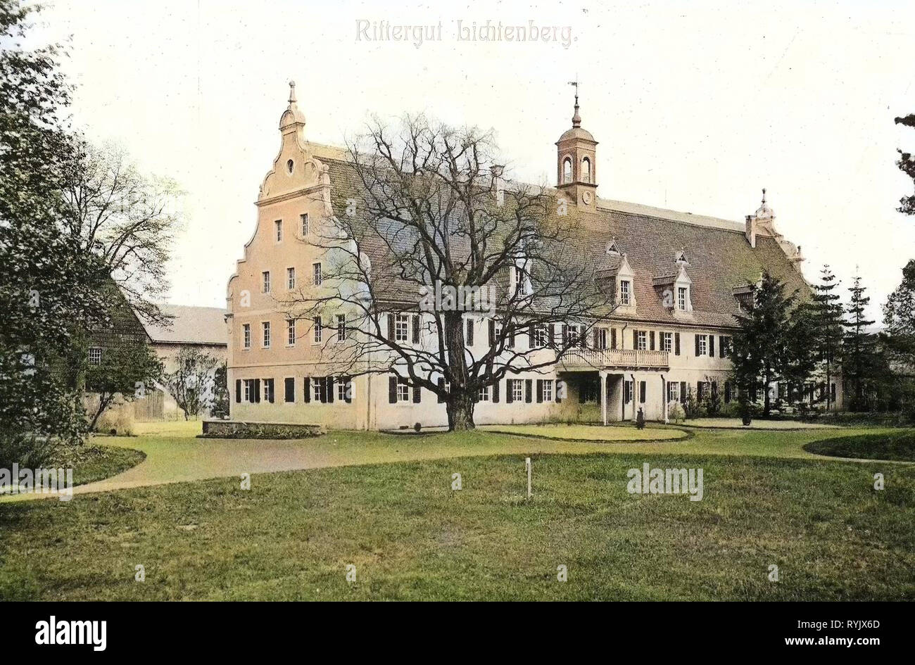 Rittergüter in Sachsen, Grünlichtenberg 1911, Landkreis Mittelsachsen ...