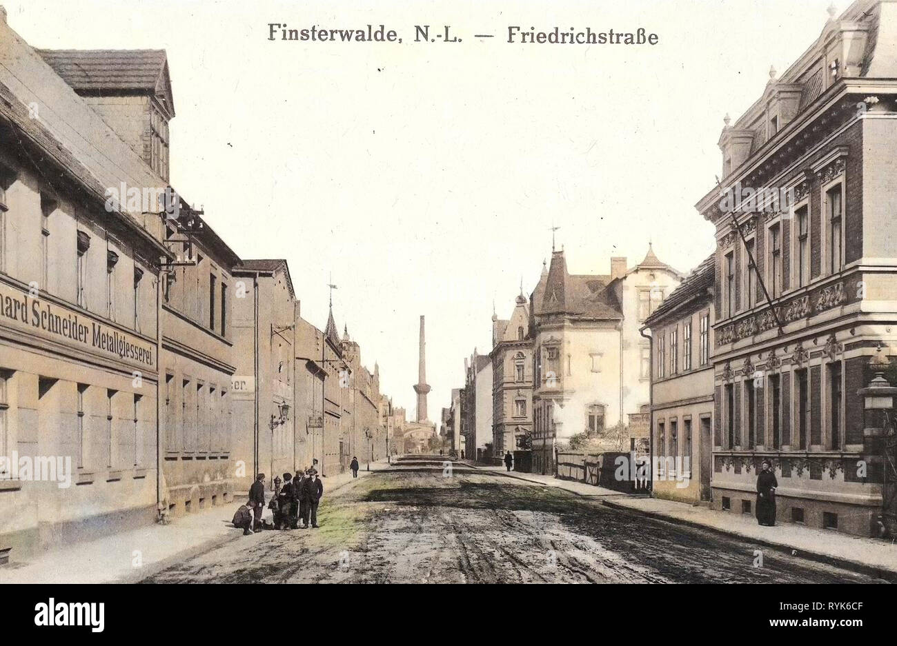 Gebäude in Finsterwalde, 1917, Brandenburg, Finsterwalde ...