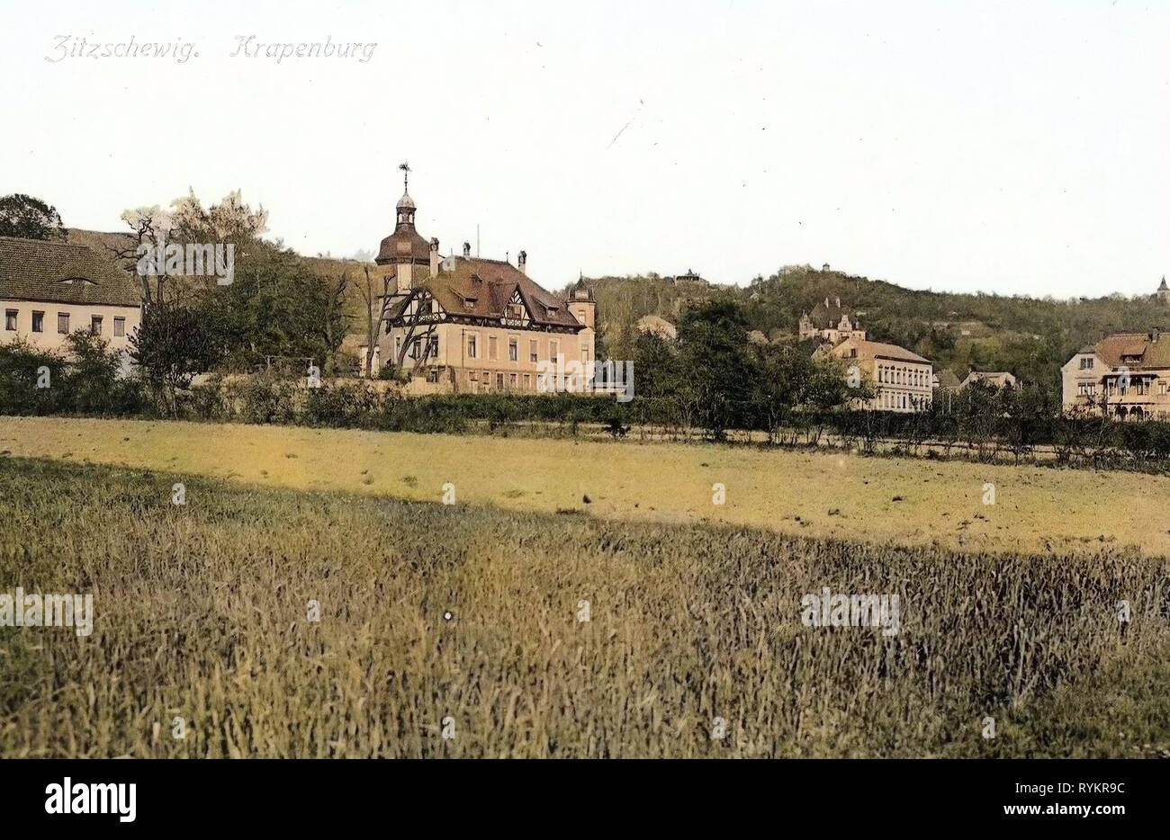 Krapenburg, Hohenhaus, 1913, Landkreis Meißen, Villa Dankbarkeit ...