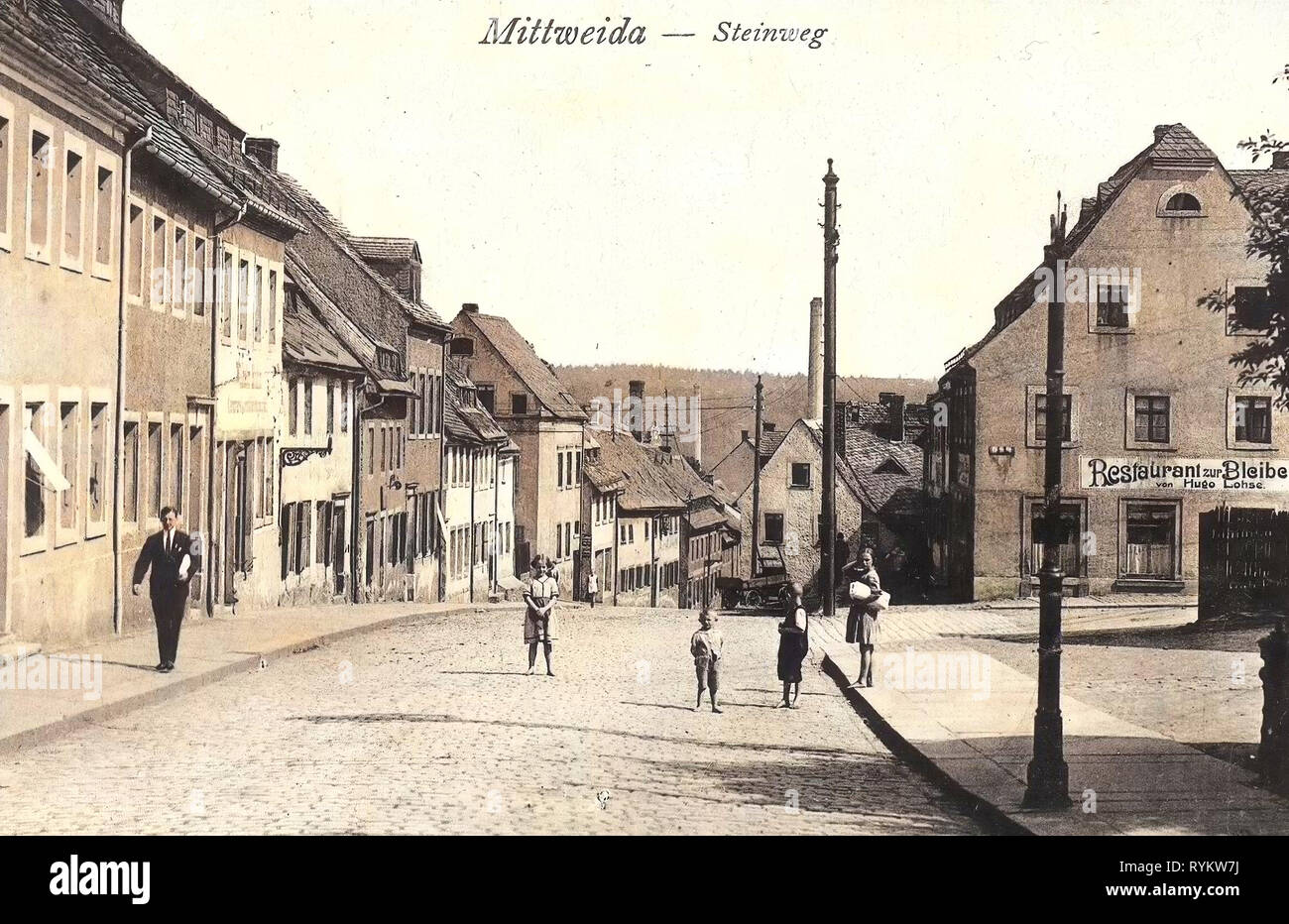 Gebäude in Mittweida, 1921, Landkreis Mittelsachsen, Mittweida ...