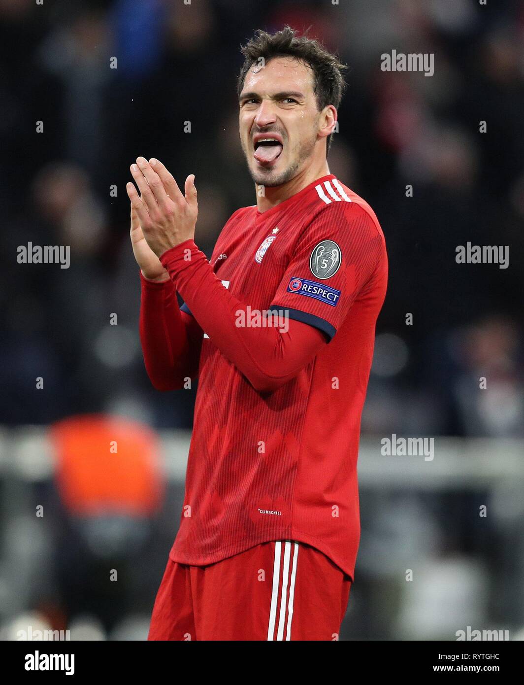 Firo: 13.03.2019 Football, UEFA Champions League, CL, Saison 2018/2019 ...