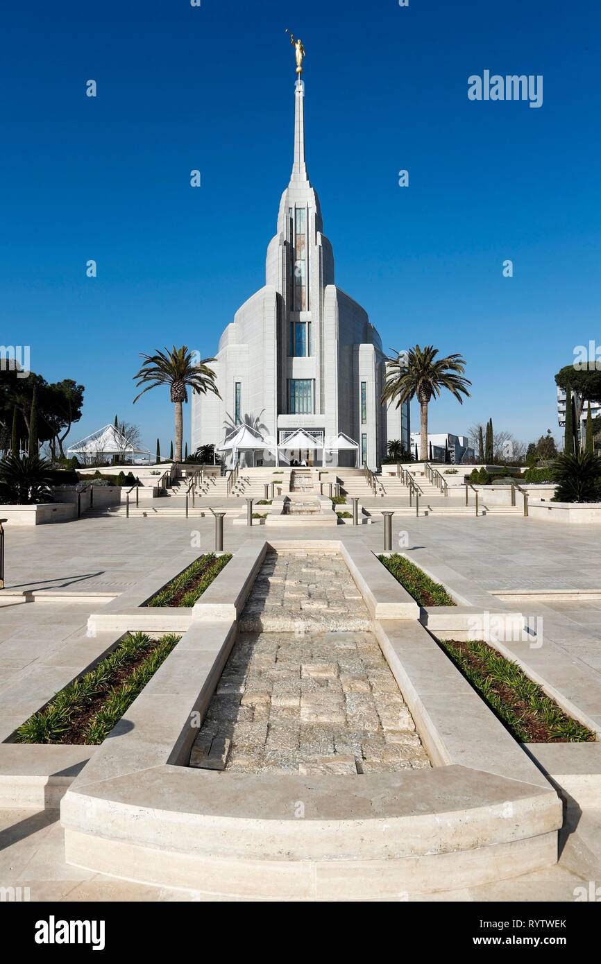 Italien, Rom, 05. März 2019: Mormon Temple hat in Rom eröffnet wurde ...